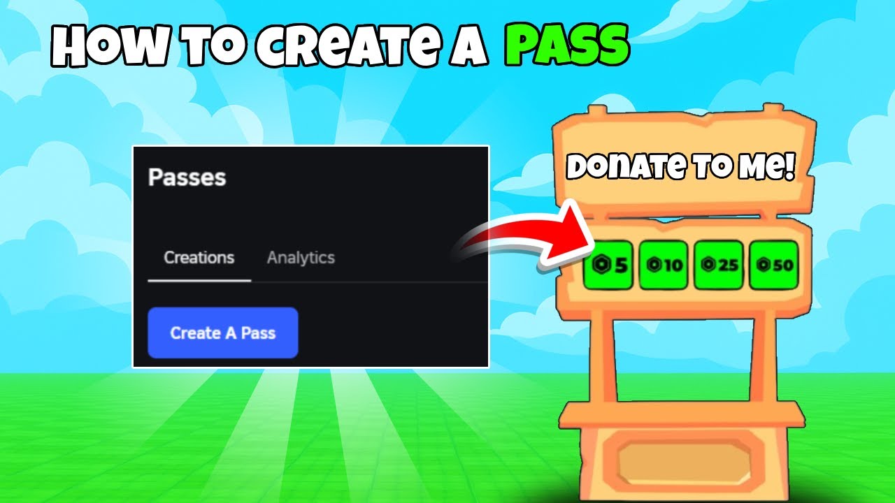 How to Make a Gamepass in Roblox Pls Donate ( PC Version ) ( 2025 ...