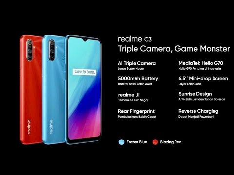 Membeli Realme C3 harga sejutaan di bulan september 2020 - YouTube