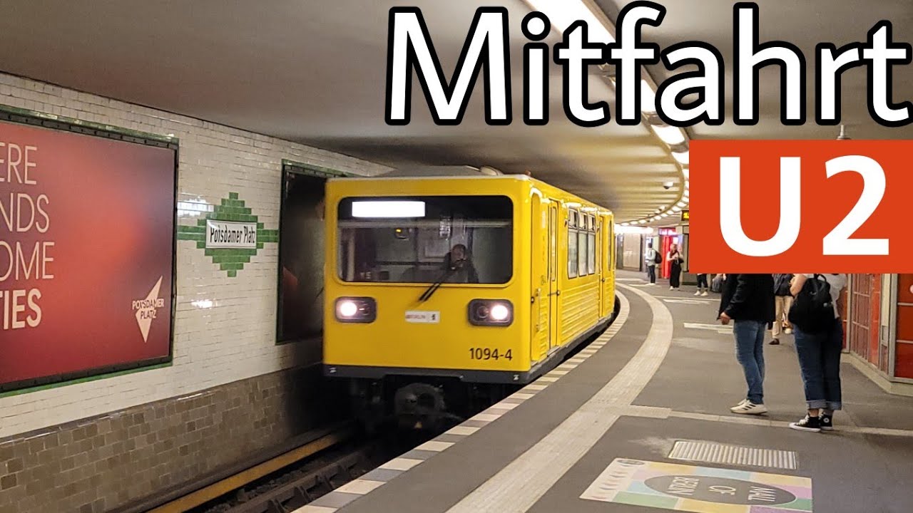 U-Bahn Berlin | Mitfahrt | GI/E | Linie U2 | Stadtmitte - Potsdamer ...