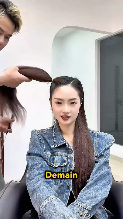 ELLE S'EST FAIT COIFFER POUR SA MÈRE - YouTube