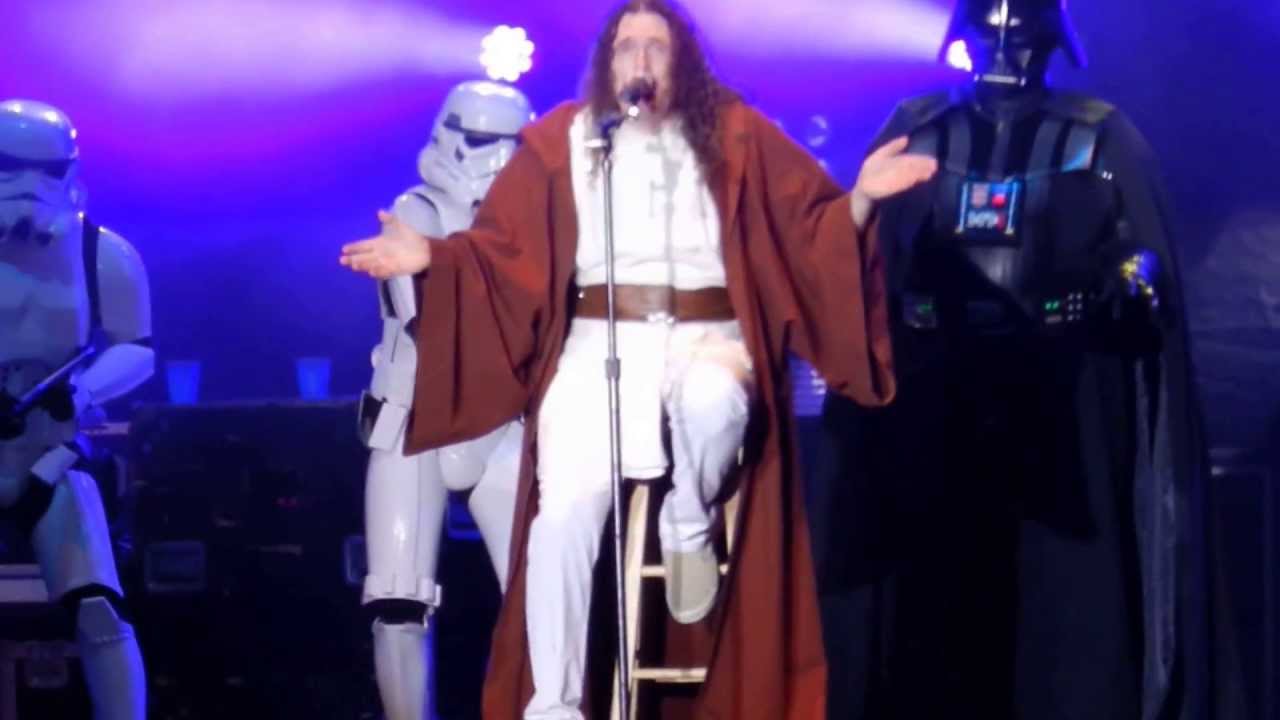 Anakin Guy at Weird Al concert. - YouTube