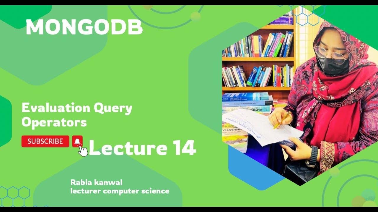 MongoDB Evaluation Query Operators in Urdu/ Hindi - YouTube