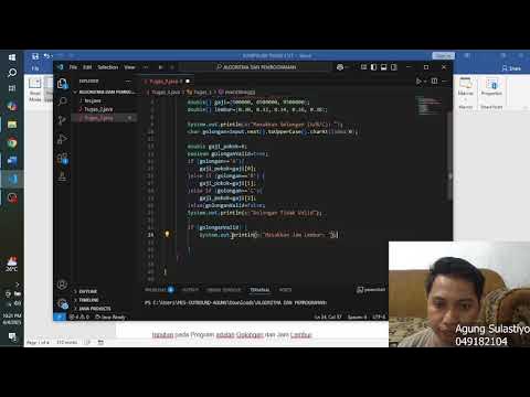 Tugas 3 Algoritma dan Pemrograman - YouTube