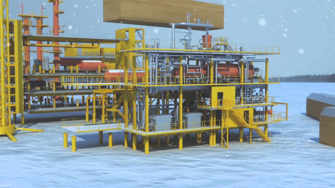 Prosernat supply for Kharyaga Phase 3 project (Russia) - YouTube