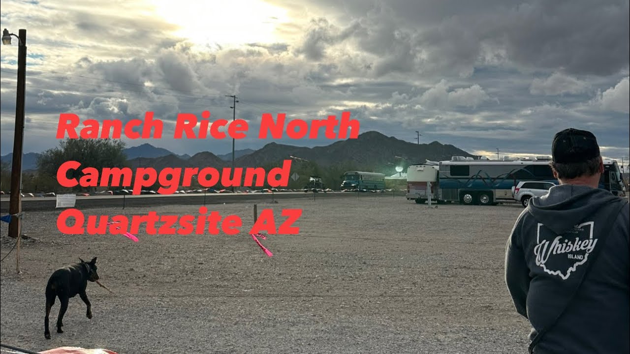 Rice Ranch North Campground Quartzite Arizona - YouTube