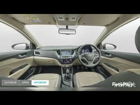 HYUNDAI VERNA | 360°VIEW | SUNROOF | EXTERIOR AND INTERIOR LOOK - YouTube
