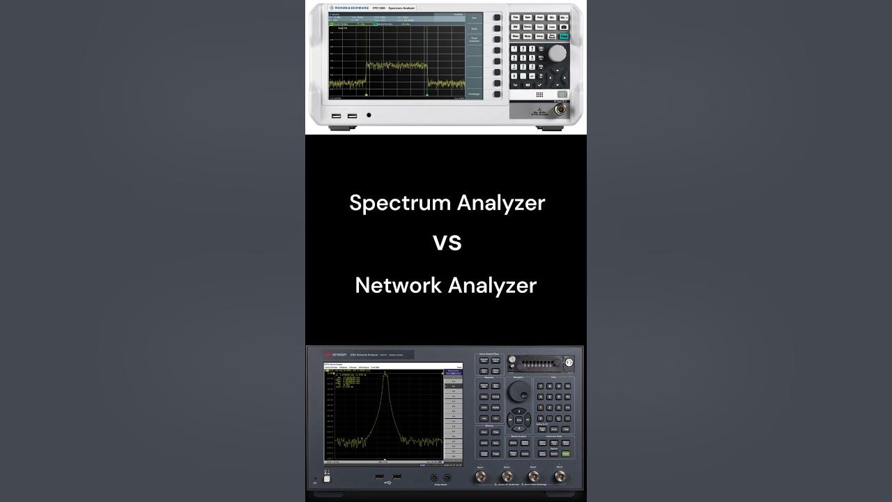 Spectrum Analyzer Vs Network Analyzer Youtube