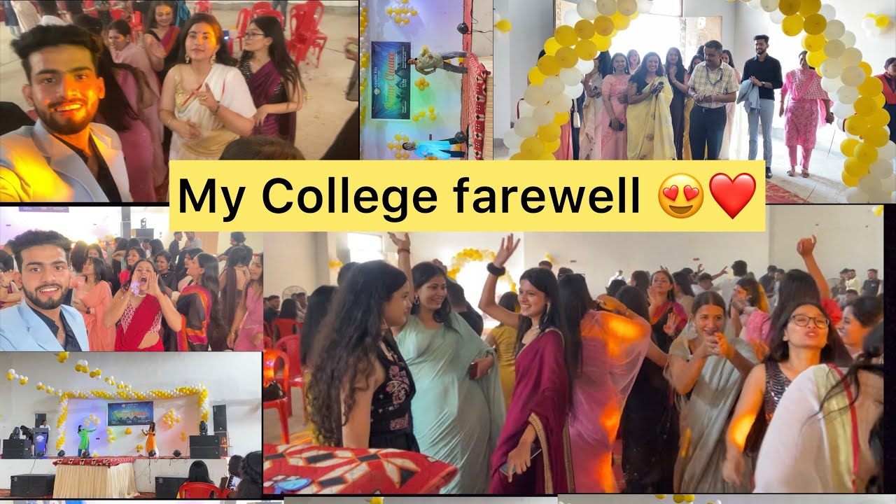 My College farewell ️😍 | COLLEGE FAREWELL DANCE PERFORMANCE | GRAPHIC ...