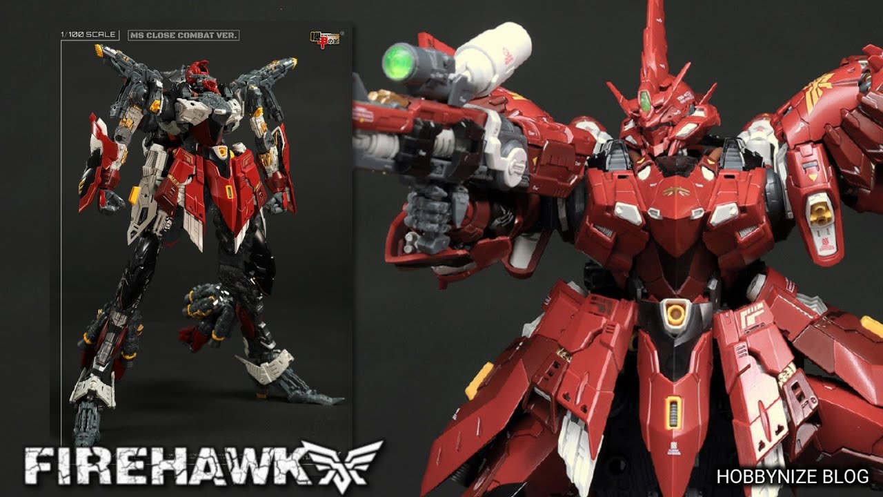 MECHANICORE 1/100 ZMX-42 FIREHAWK Plastic Model Kit [MS Close Combat ...