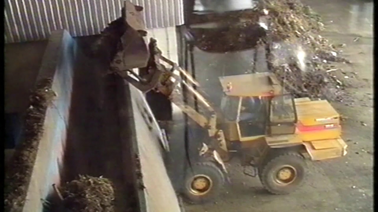 Attero, eerste en grootste gesloten compostering in Europa - YouTube