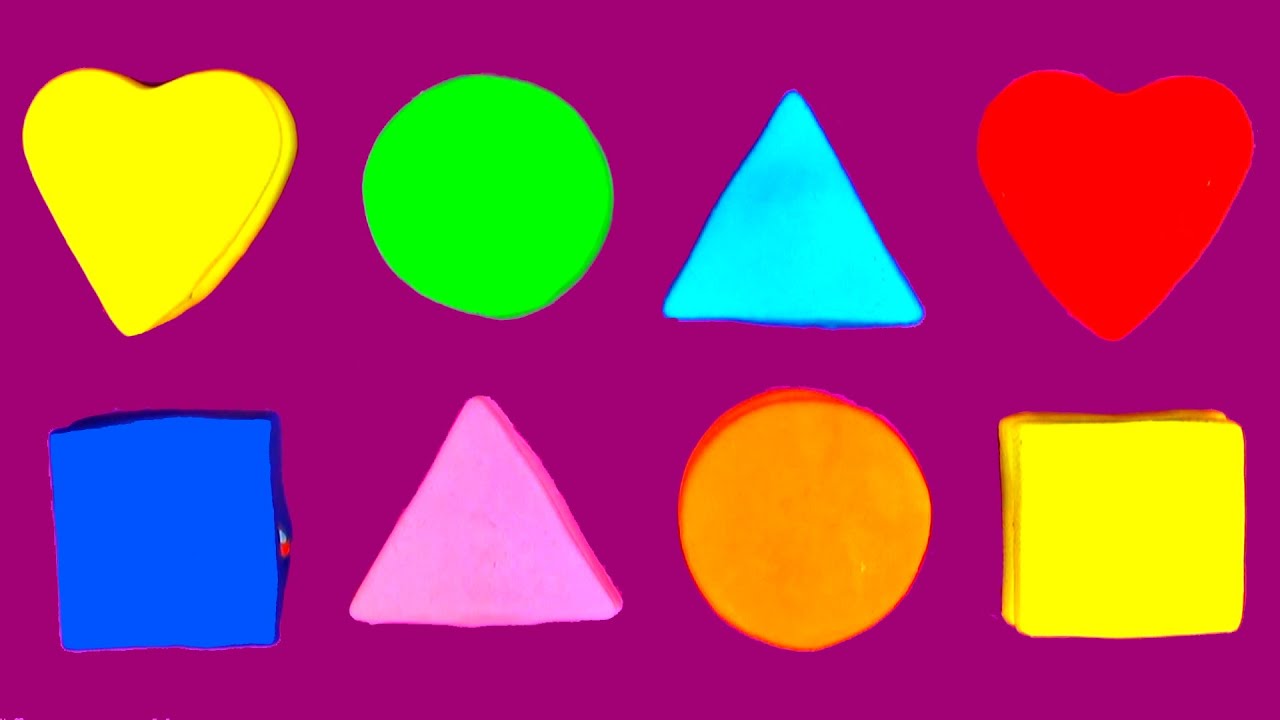 Learn Shapes Play-Doh Surprise Eggs Sesame Street Toy Story Shopkins ...