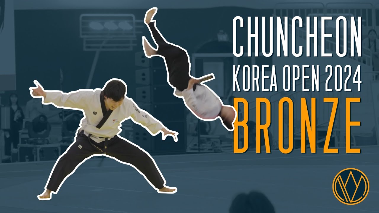 BRONZE (3rd) at Korea Open 2024 | Freestyle Poomsae Male | Sun-woo Chu ...
