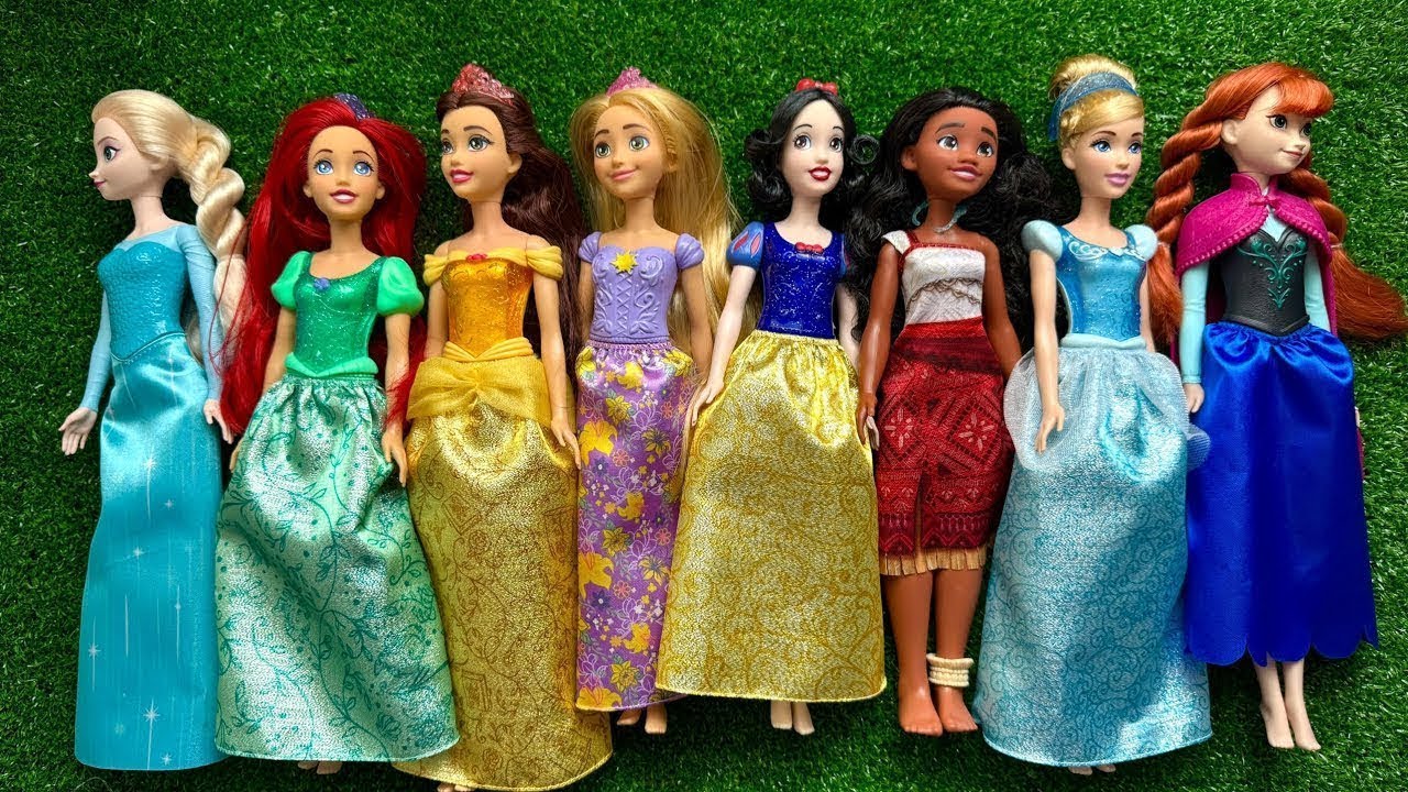 Disney Princess Doll Makeover ~ DIY Miniature Ideas for Barbie - Wig ...