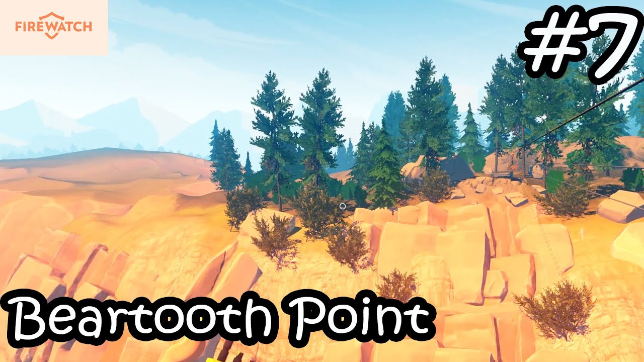 Firewatch Let's Play Walkthrough Part 7 - Beartooth Point - Cache 302 - Cable Car - YouTube