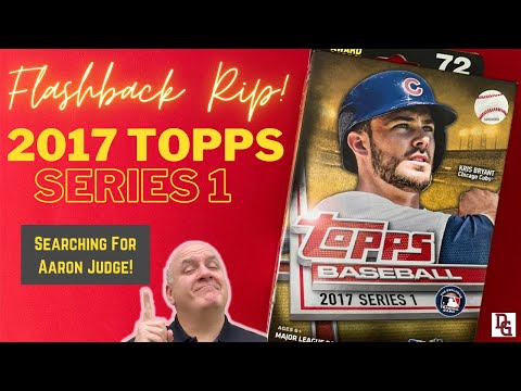 Flashback Rip! ⚾ 2017 Topps Series 1 Hanger: Here Comes the Judge!