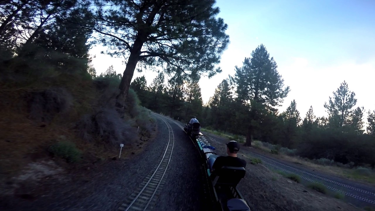 Train Mountain Triennial 2015- Evening Ride Behind Santa Fe Hudson ...