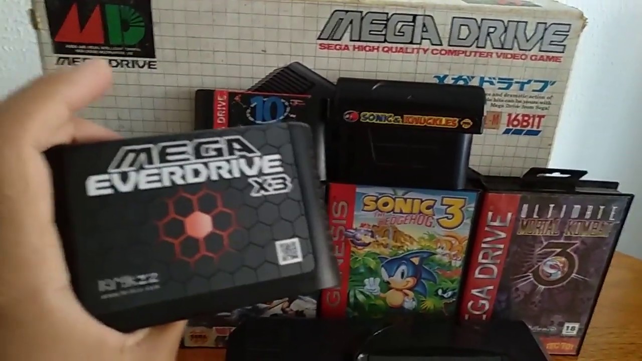 Mega Drive Everdrive x3 vale muito a pena - YouTube