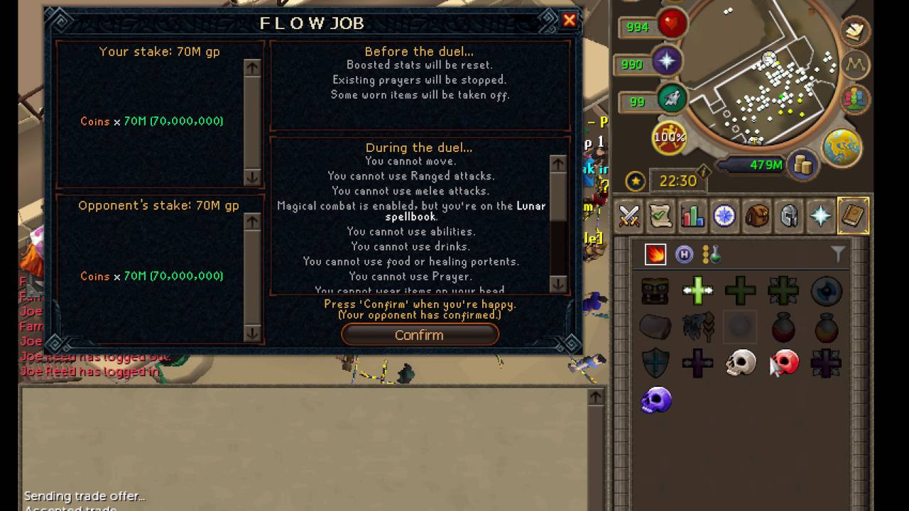 Runescape 3 Duel Arena Scamming 1 - YouTube