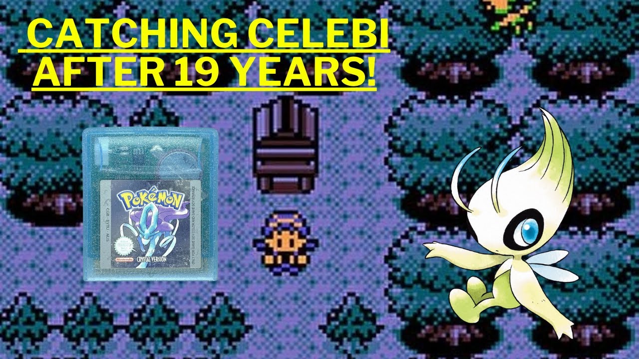 Catching CELEBI on Pokemon Crystal - FINALLY, AFTER 19 YEARS! - YouTube