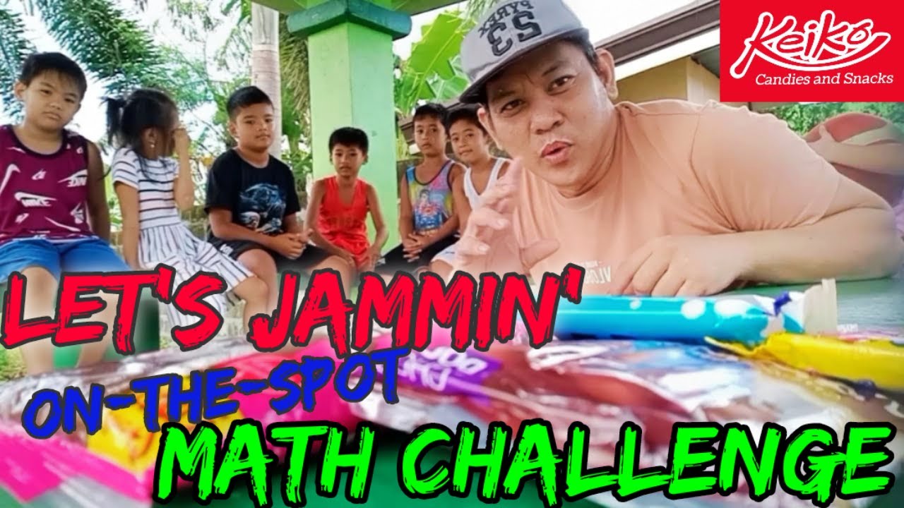 On-the-spot MATH CHALLENGE | Let's JAMMIN' and Share the Fun | Daddy Joe PH - YouTube
