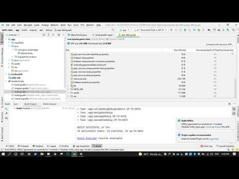 Cannot fit requested classes in a single dex file # fields 66077 65536 - YouTube