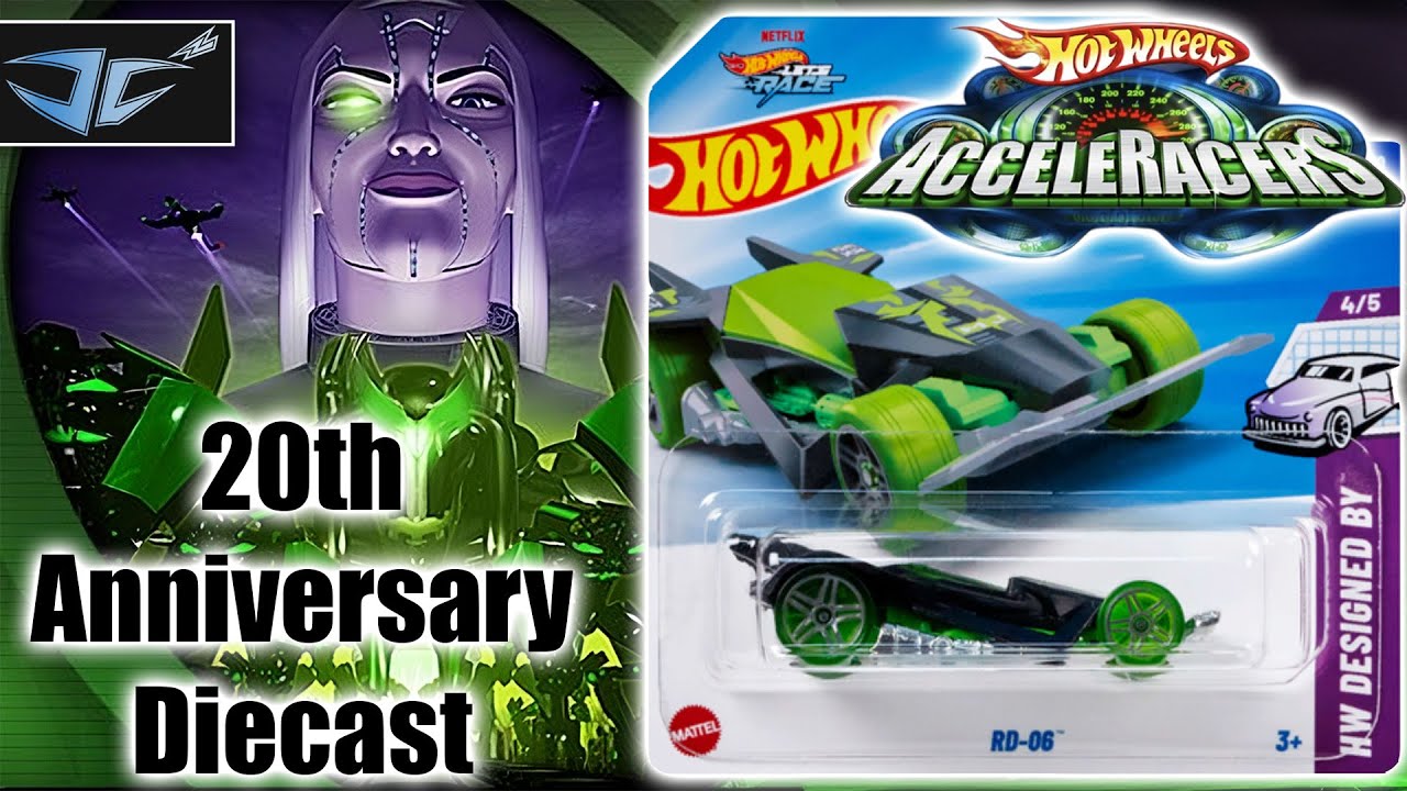 Acceleracers 20th Anniversary Dronez Diecast, Fanart, and more! - YouTube