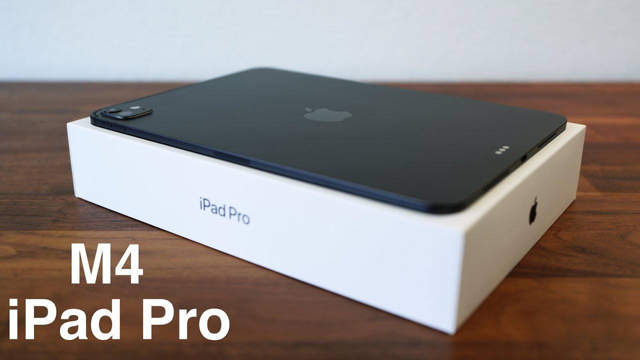 iPad Pro M4 with Nano-texture Glass Unboxing - YouTube