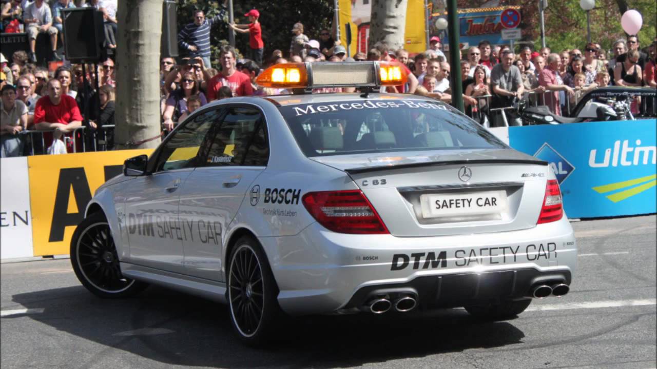 DTM Safety Cars in Action - YouTube