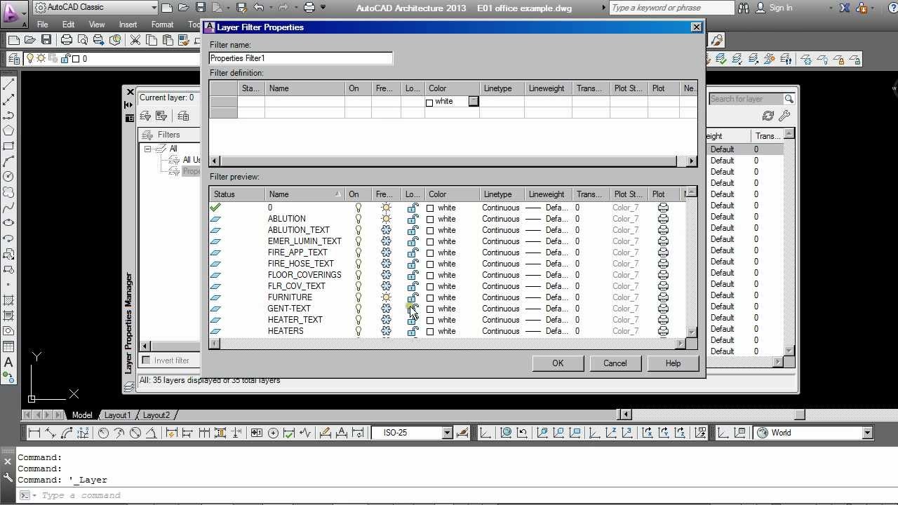AutoCAD Layers Tutorial Part 5 Using Layer Filters YouTube autocad-layers-tutorial-part-5-using-layer-filters-youtube