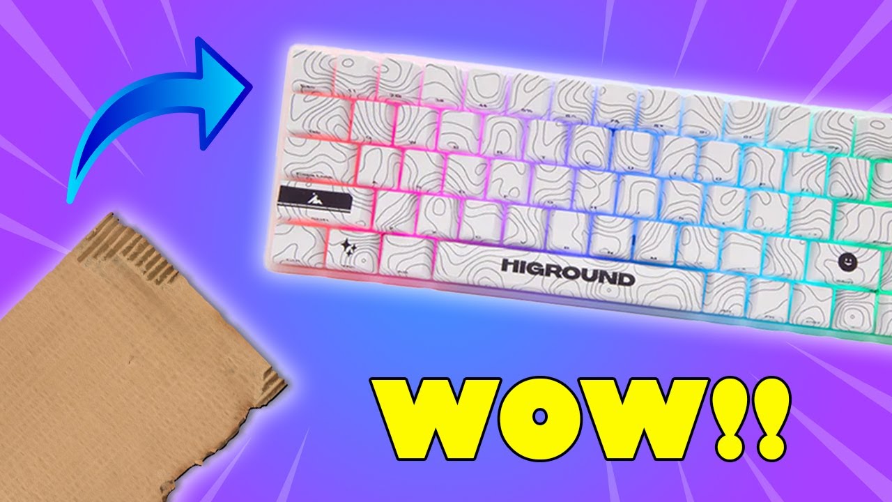 Best Sounding Cardboard Keyboard - YouTube