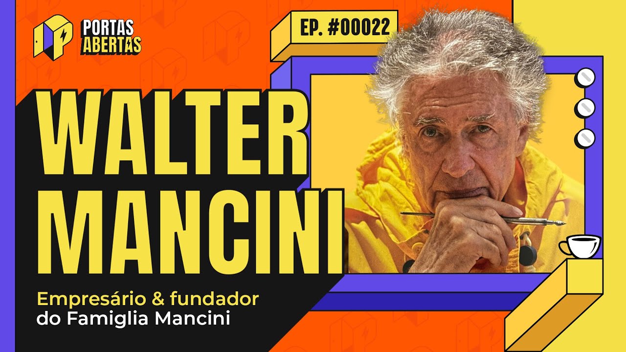 WALTER MANCINI - PORTAS ABERTAS, COM CARLOS TRAMONTINA - #22 #PA - YouTube