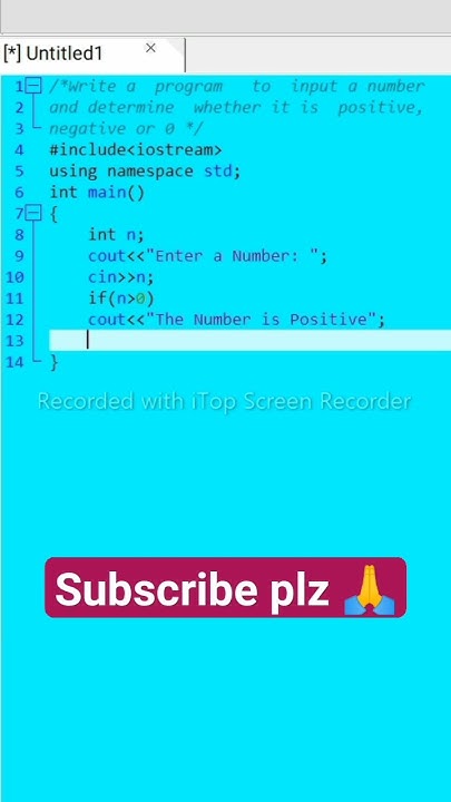 Whether the number is Positive, Negative or Zero 🔥🔥💻 #youtubeshorts #viral #coding #ifelse - YouTube