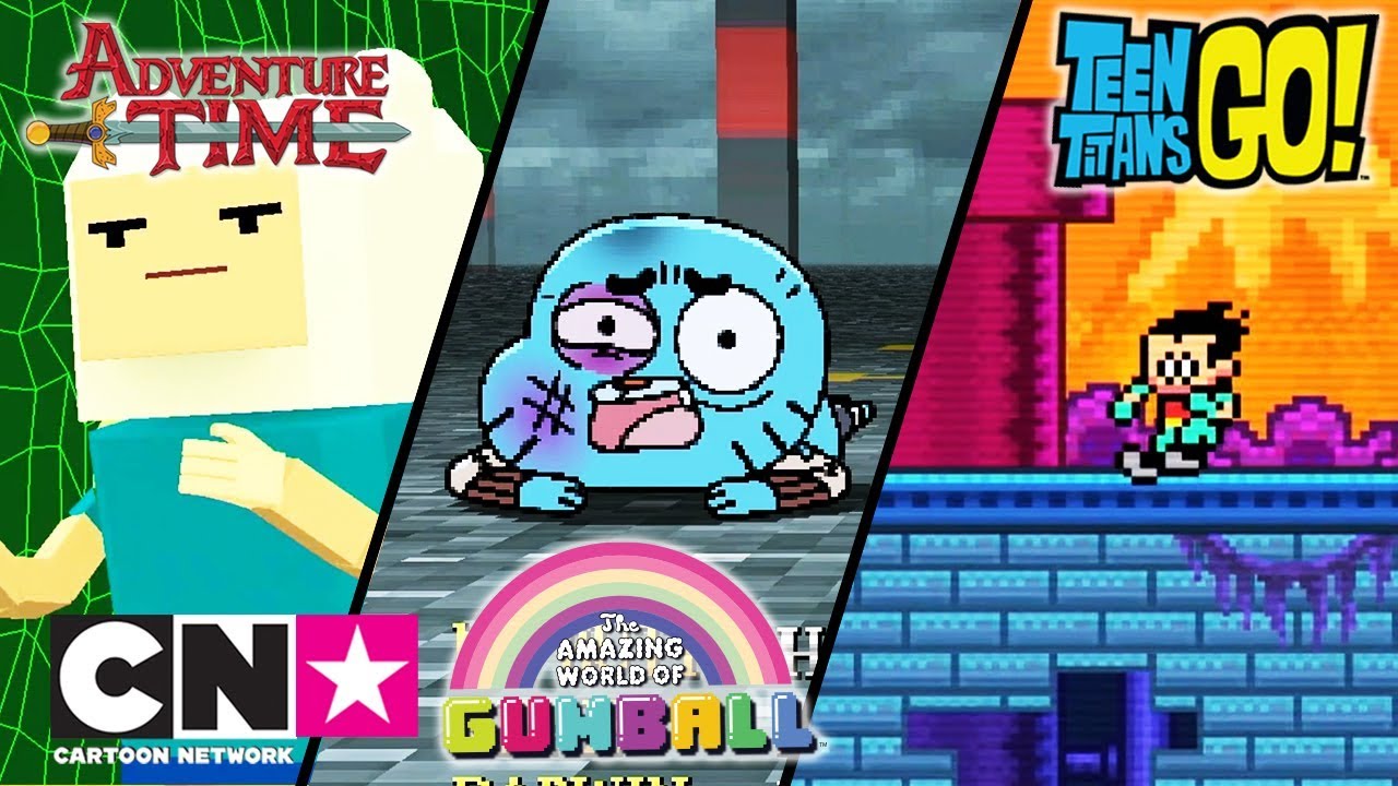 Tijd voor Avontuur + Teen Titans Go! + Gumball | Computerspelletjes ...