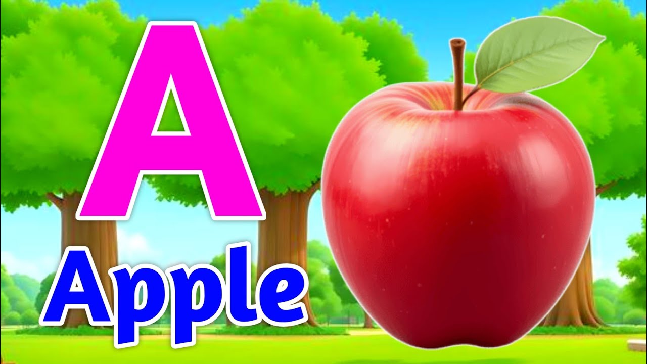 Phonics Song with TWO Words - A For Apple - ABC Alphabet Songs with ...