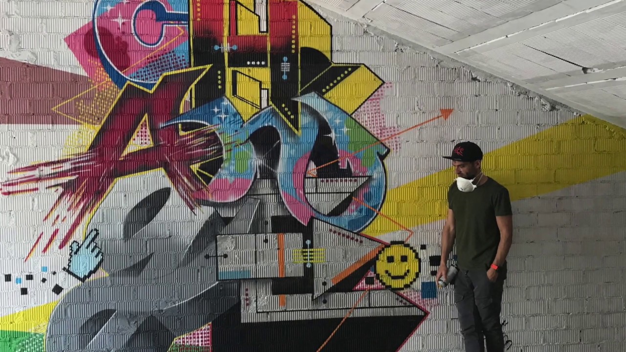 Graffiti "CHANGE" - YouTube