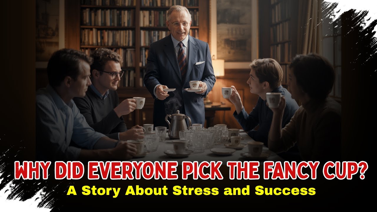 Why Did Everyone Pick the Fancy Cup? | A Story About Stress and Success ...