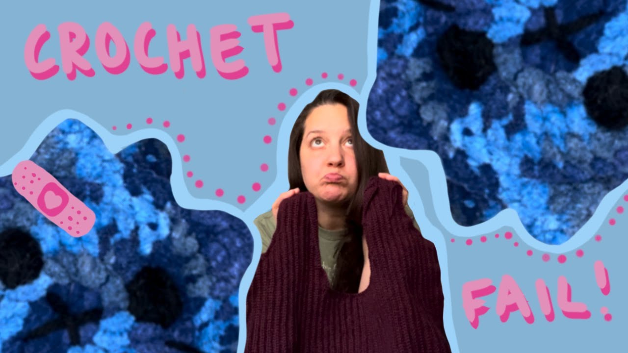Crochet Fail 😅 Watch Me Mess Up Multiple Crochet WIPs | Crochet Vlog ☀️ ...
