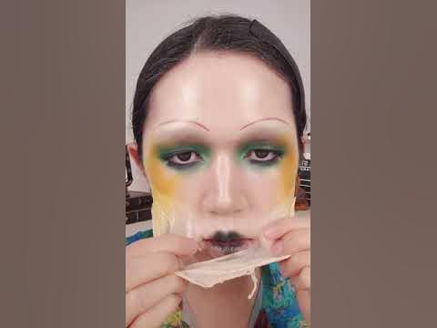 【沉浸式撕臉皮?】你們覺得療癒但我卸得好痛苦orz｜ASMR Peel-Off Mask Make-Up｜Anima短篇 - YouTube