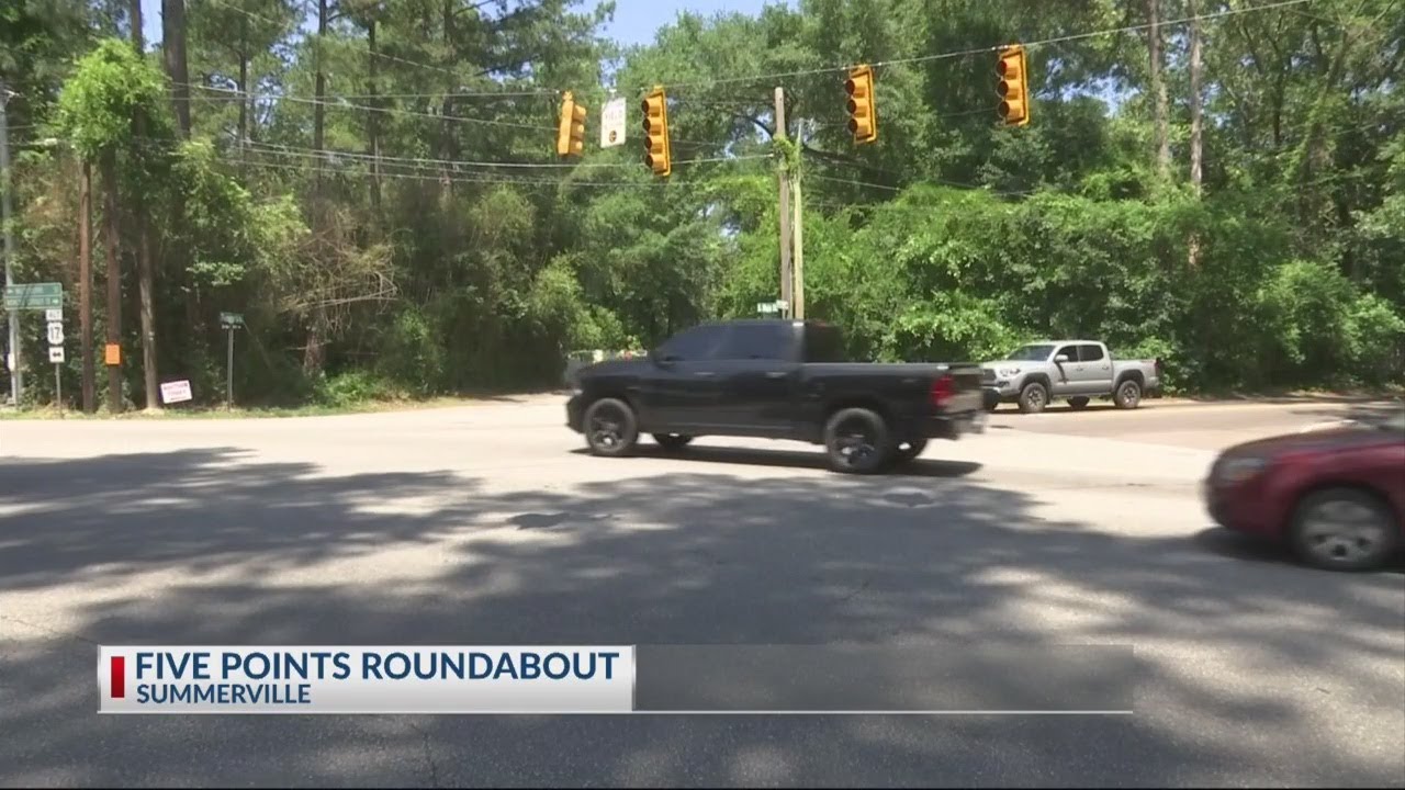 Five Points intersection roundabout plans - YouTube