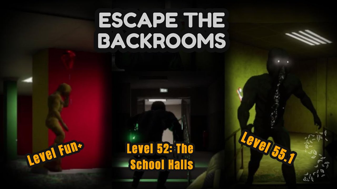 LIBRES !!! CREO x.x - ESCAPE THE BACKROOMS LEVEL FUN+ - LEVEL 52 ...