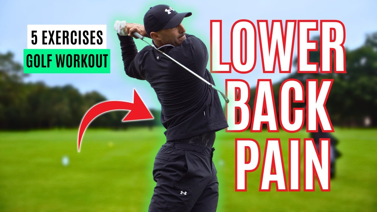 5 exercises to PREVENT and REDUCE lower back pain in golfers - YouTube