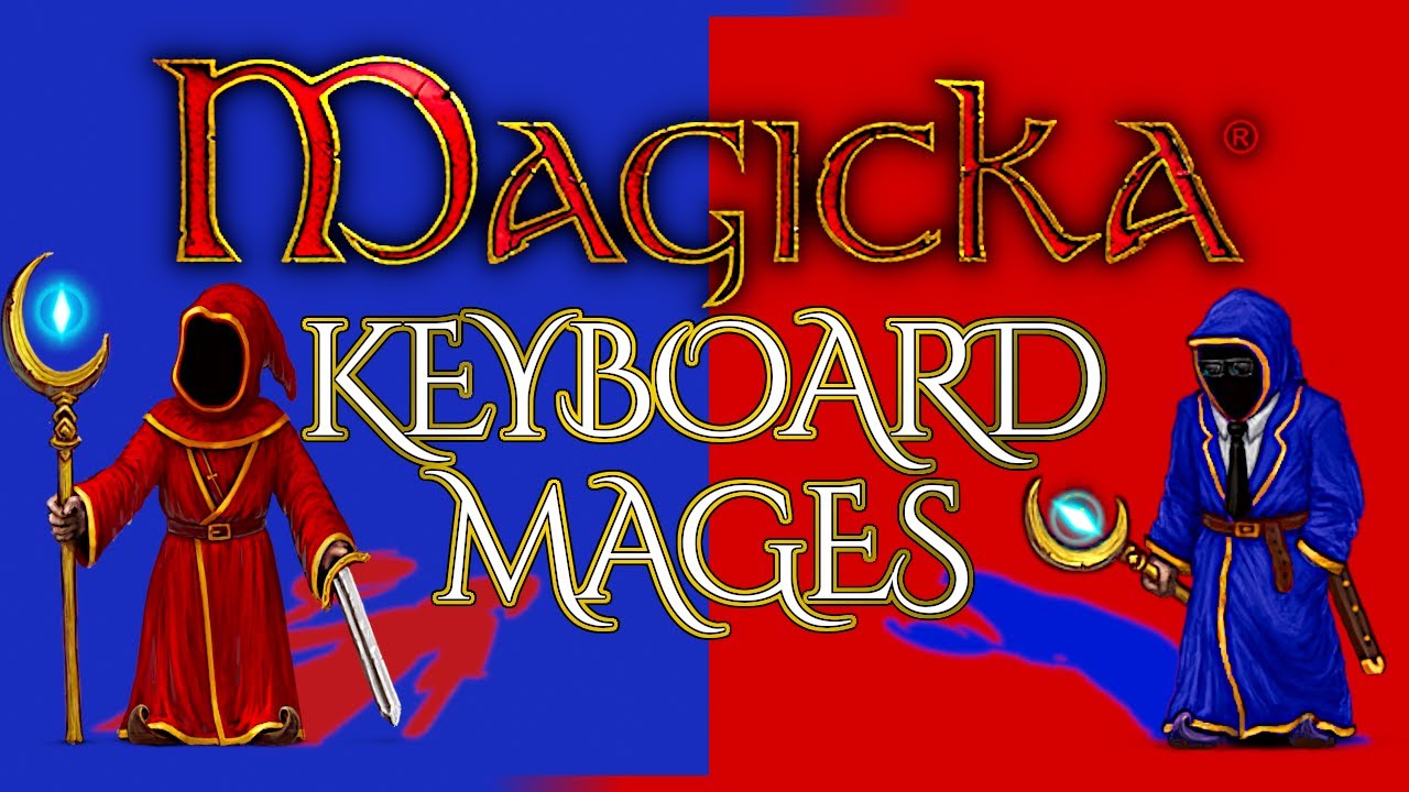 Magicka Gameplay #1 : KEYBOARD MAGES | 2 Player Co-op - YouTube