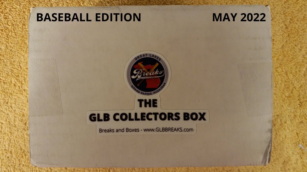 GLB Collector's Box - Baseball Edition May 2022 | New Subscription Box ...
