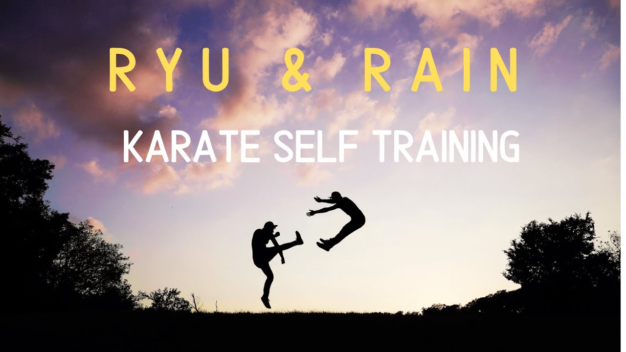 RYU & RAIN Karate Training - YouTube