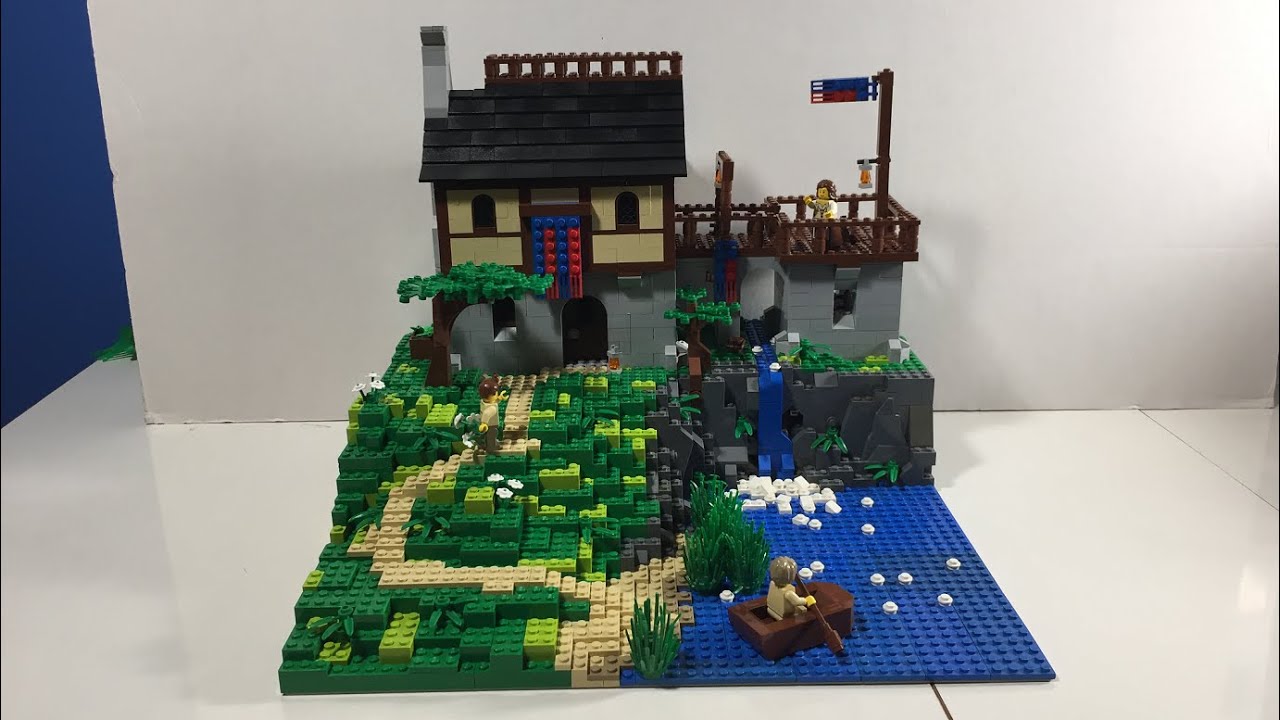 LEGO Lake House MOC - YouTube