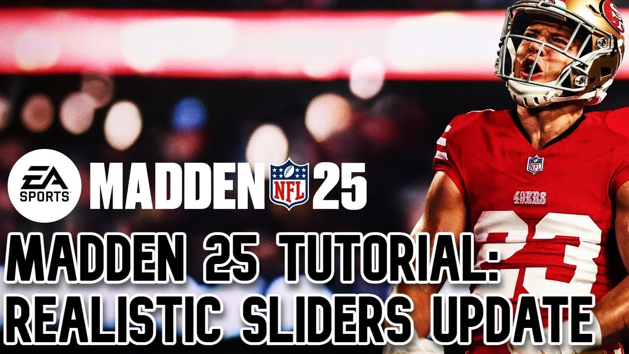 MADDEN 25 BEST REALISTIC SLIDERS - UPDATED! - Dreddeus for PS5 - YouTube