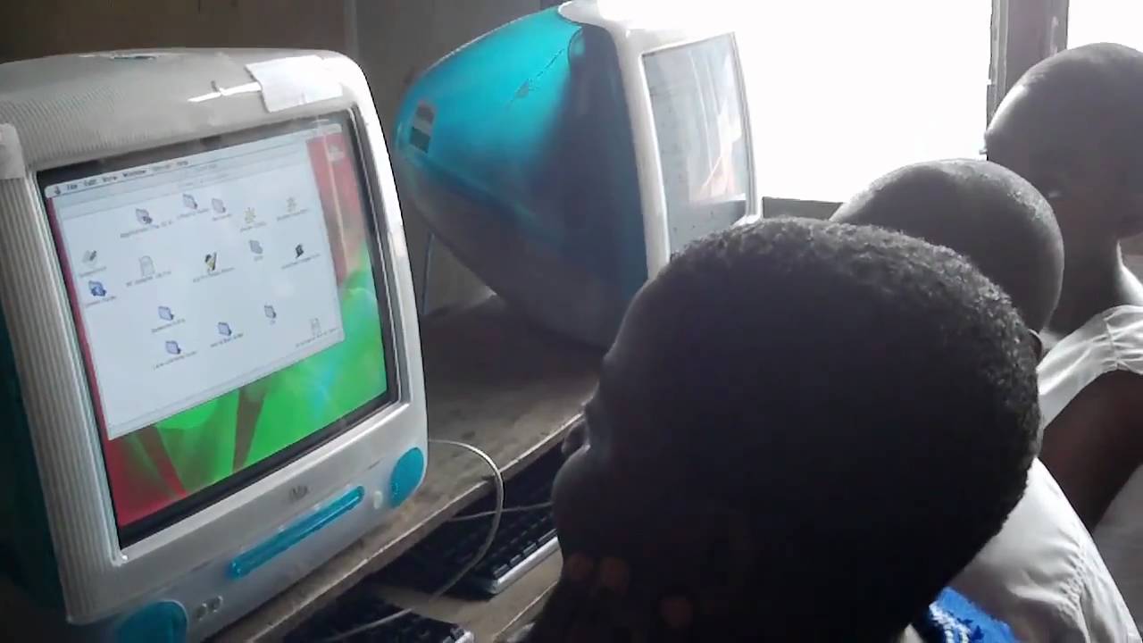 Students in rural Cameroon introduced to Computers.AVI - YouTube