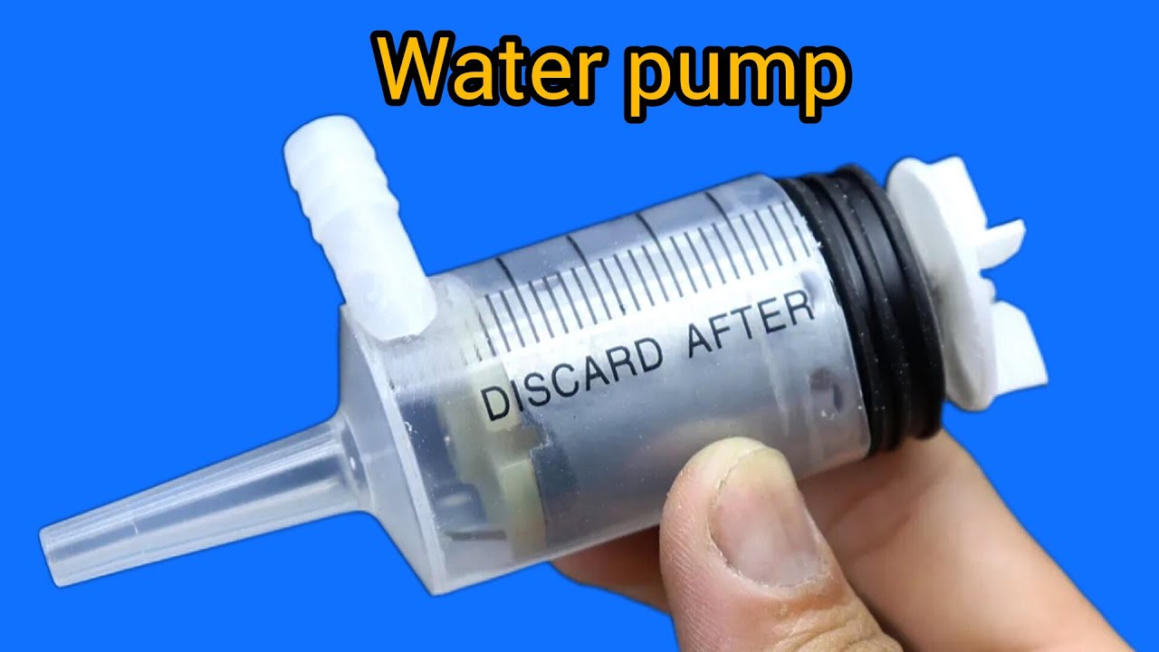 (Powerful Water Pump) How to Make a Homemade Water Pump with Simple ...