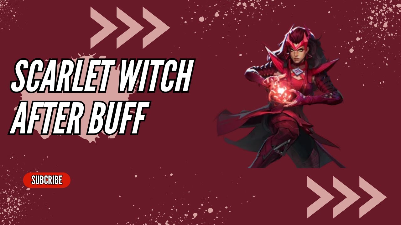 Scarlet Witch Buff | Marvel Rivals - YouTube