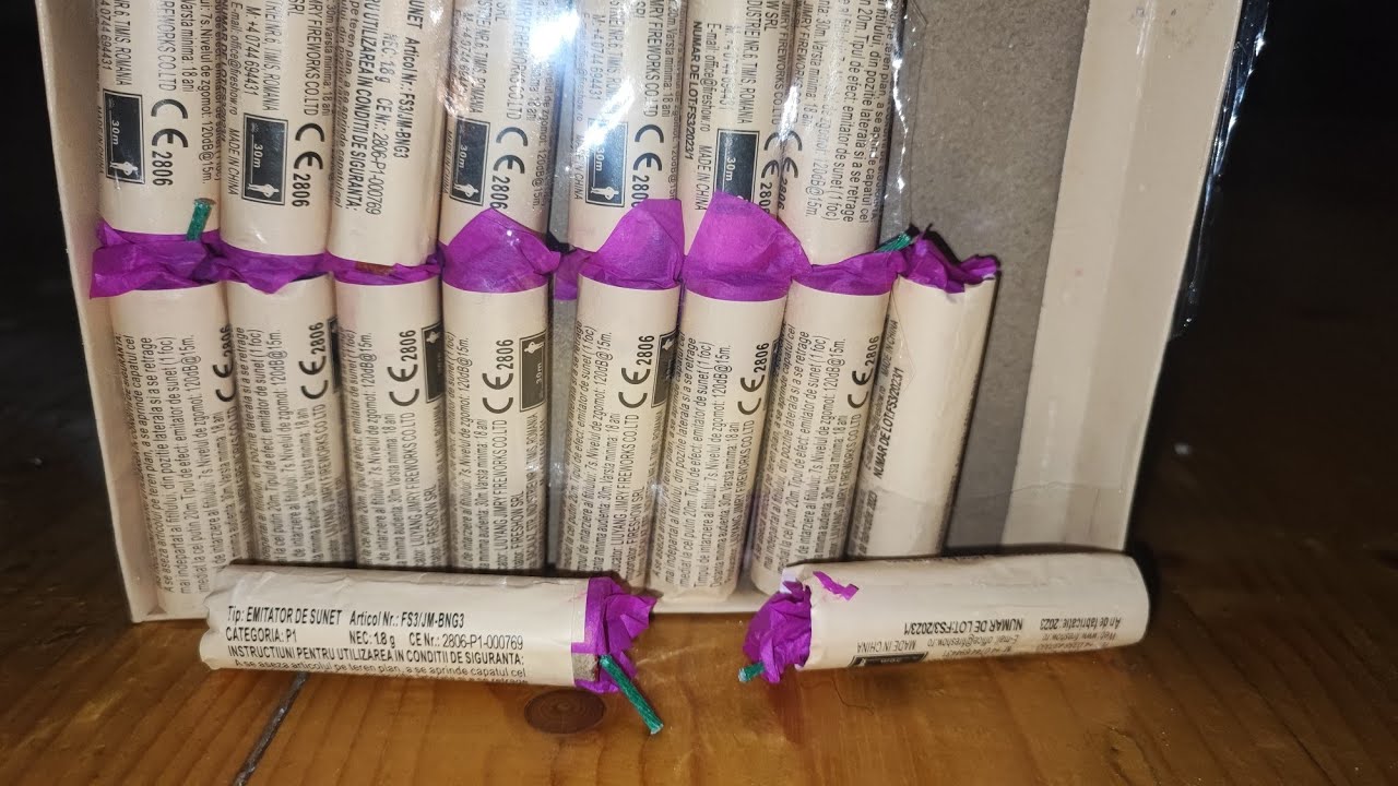 TEST PETARDE FS 3 2023 FIRE SHOW (2023-2024) - YouTube